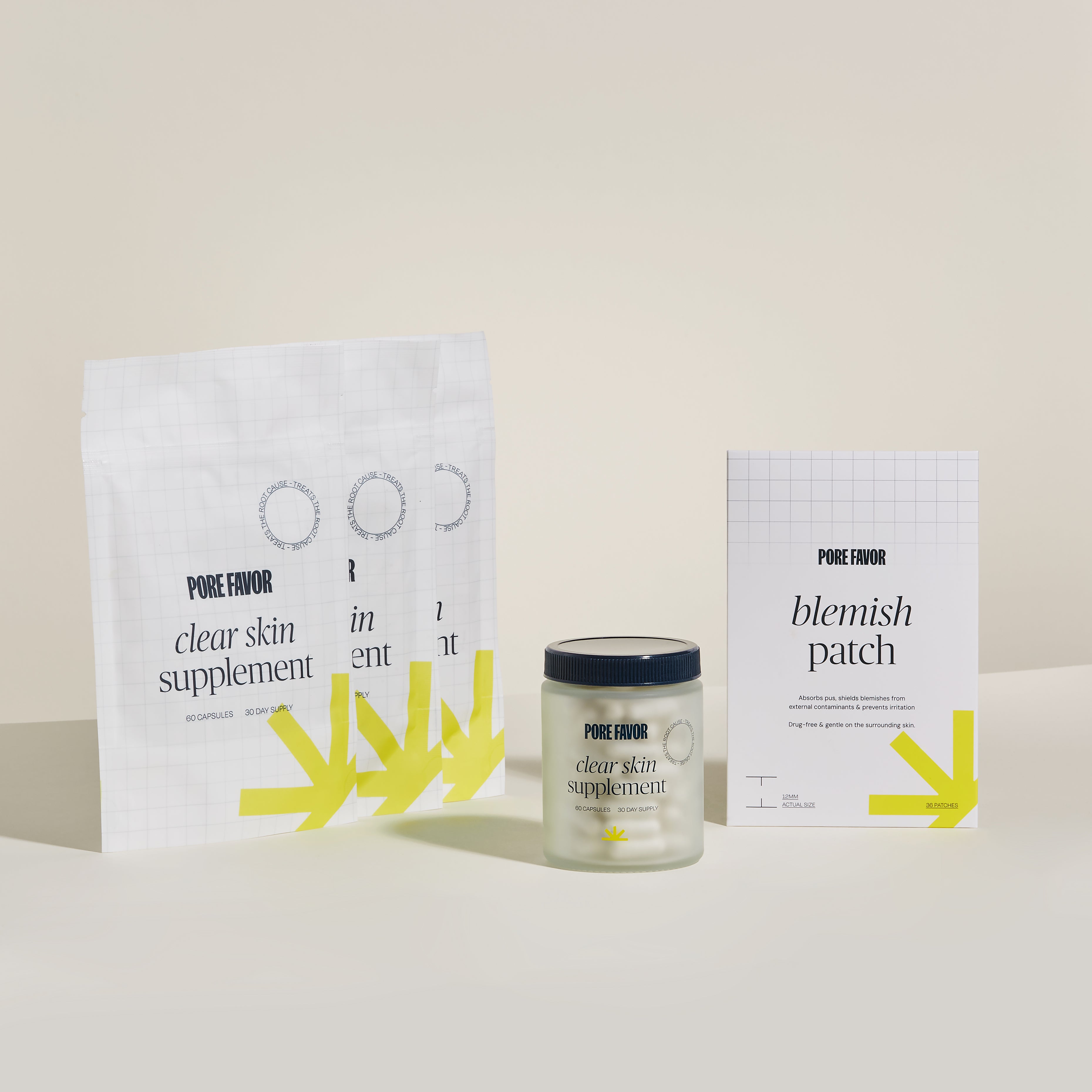 3 Month Bundle – PORE FAVOR UK